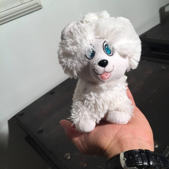 Toys | White Dog Plush Stuffed Animal | Poshmark